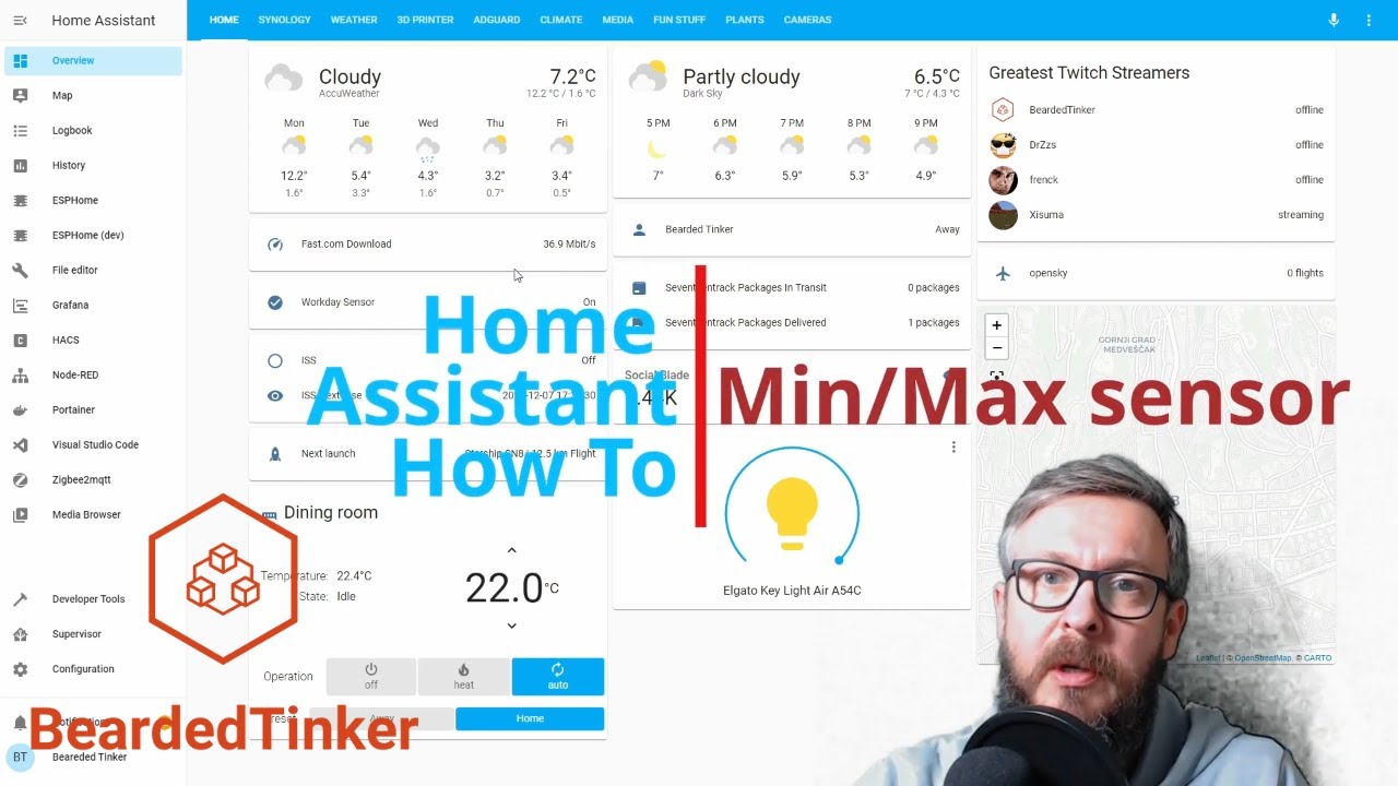 Home Assistant How To Get Minimum And Maximum Sensor Values YouTube Home Assistant How To Get Minimum And Maximum Sensor Values YouTube