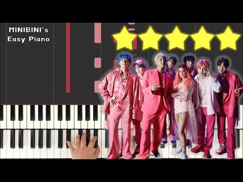 BTS (방탄소년단) - Boy With Luv (작은 것들을 위한 시) feat. Halsey 《Piano Tutorial》 ★★★★★ [Sheet]