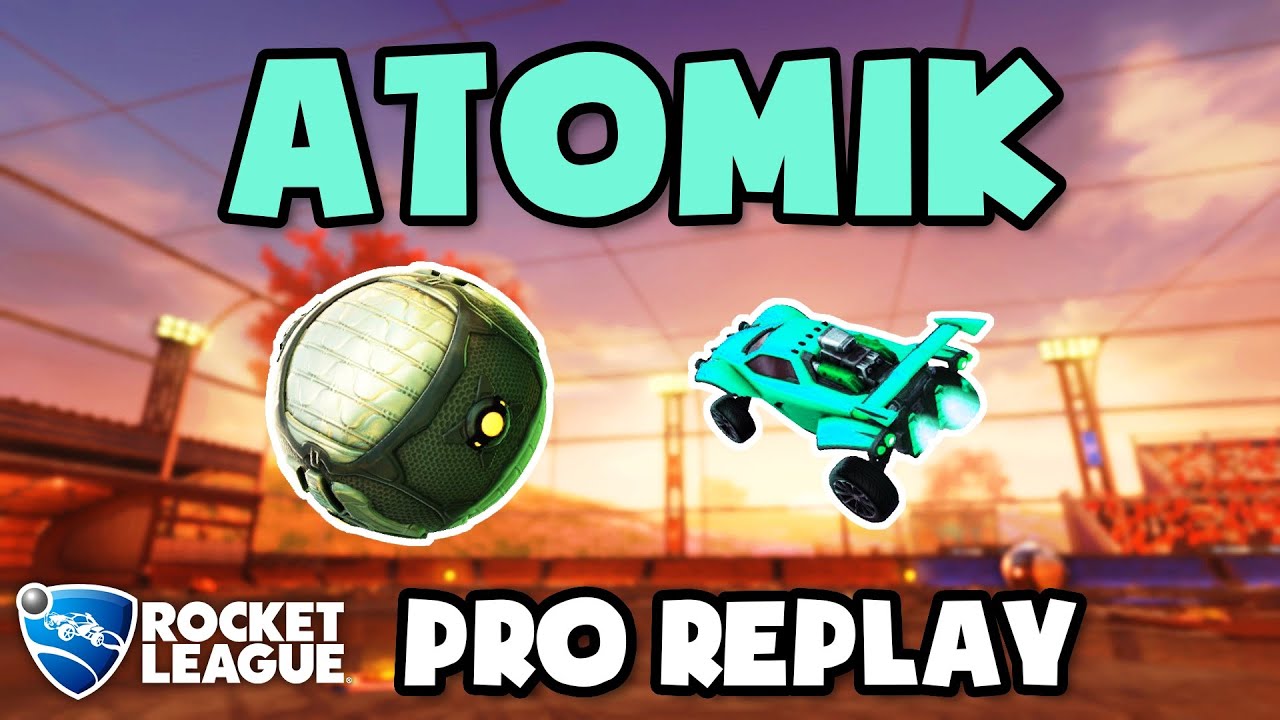 AtomiK Pro Ranked 2v2 POV #26 - Rocket League Replays - YouTube