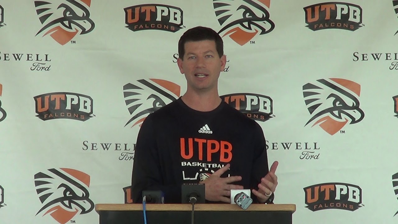 UTPB Athletics Texas Roadhouse Press Conference Jan. 20, 2020 - YouTube