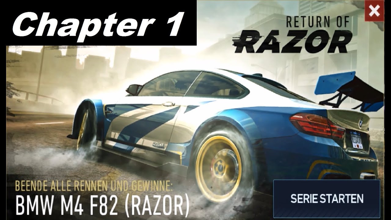 Need For Speed No Limits - Return of Razor BMW M4 F82 - Chapter 1 FULL ...