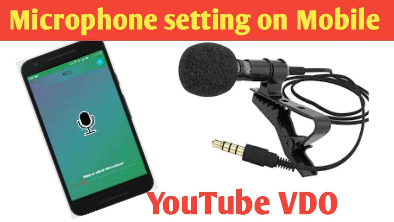 How To Set Up Microphone On Android Mobile | How to record sound on the ...