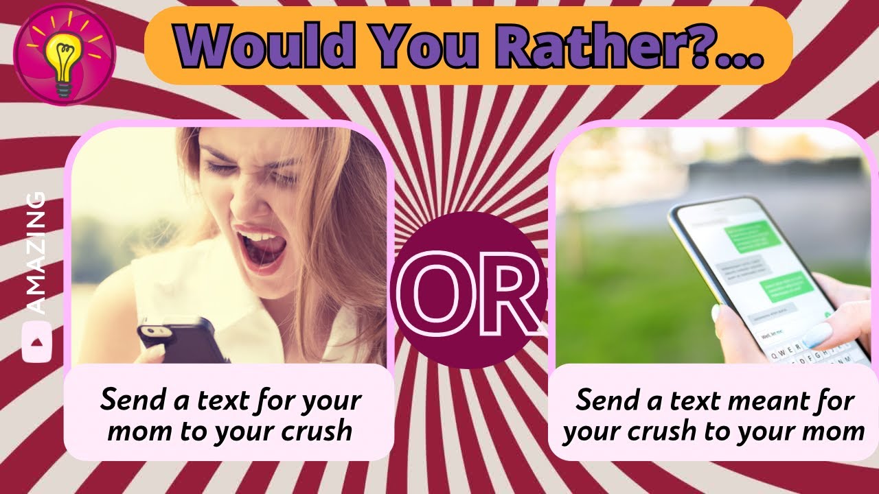 WOULD YOU RATHER? | Hardest choice ever! #2 - YouTube