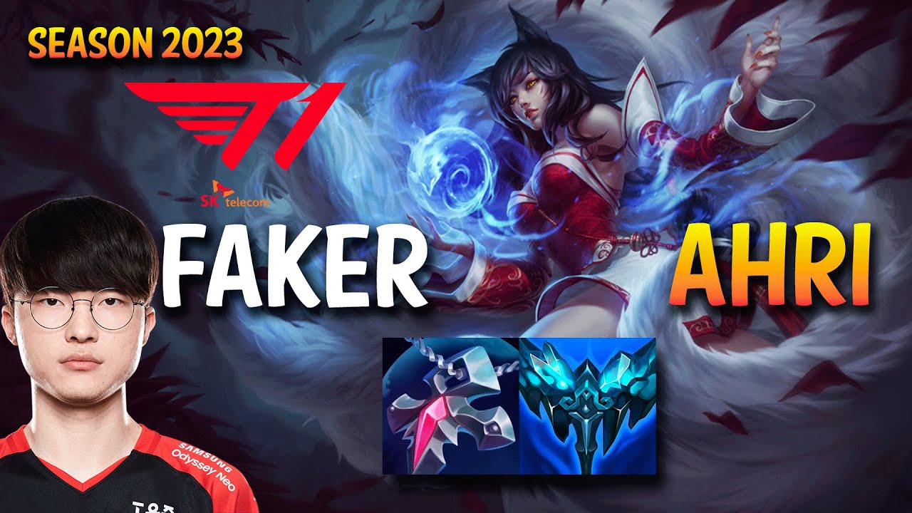 T1 Faker AHRI vs ZOE Mid - KR Ranked - YouTube
