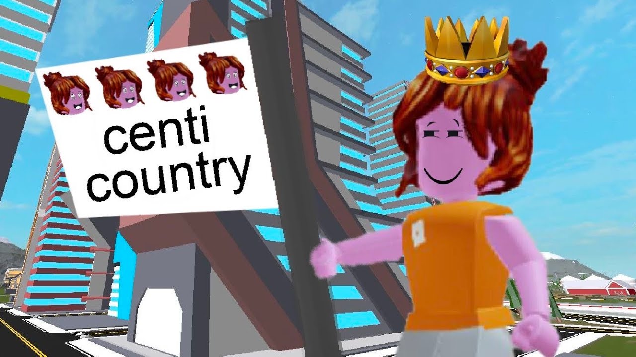 I made up a country called “centi country” and it ACTUALLY became a ...