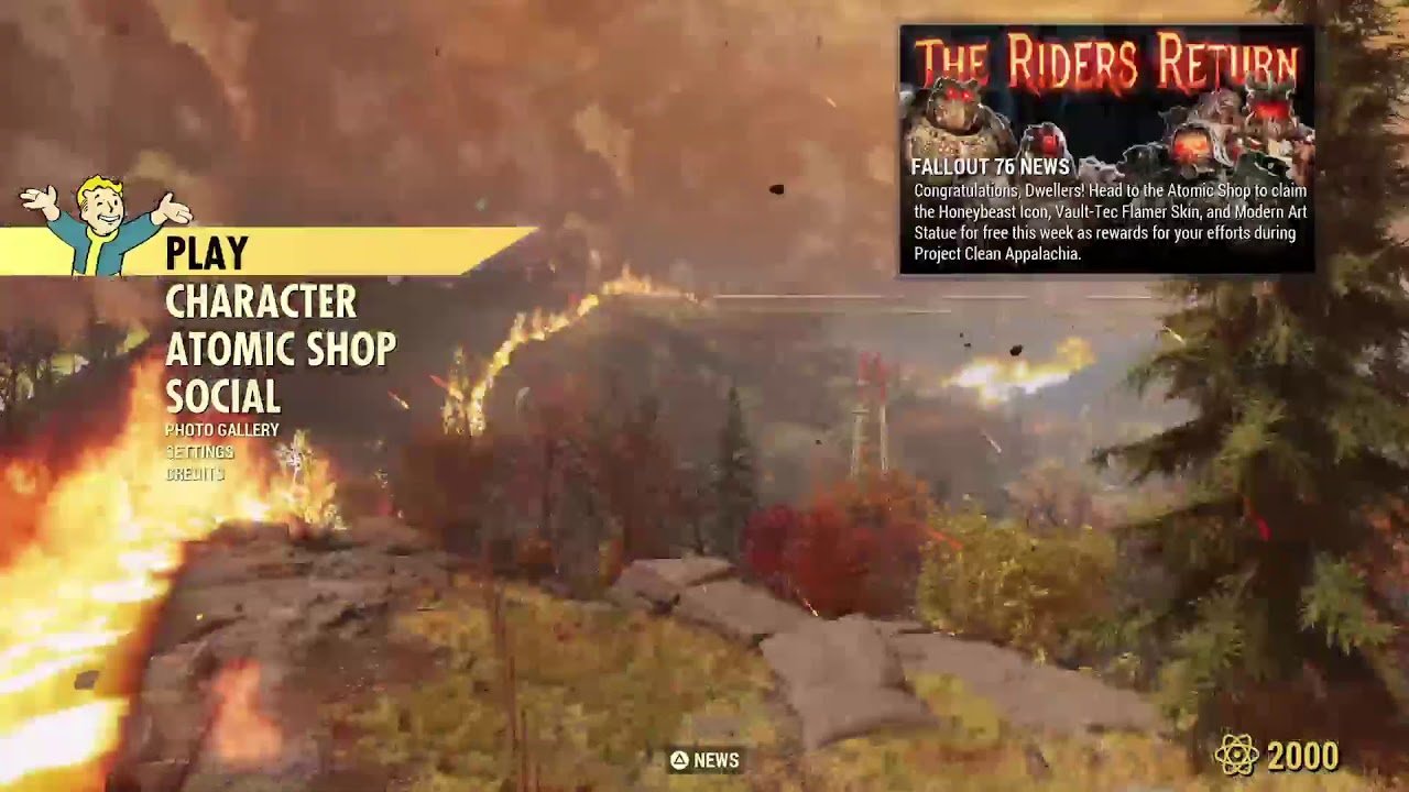 Fallout 76 Open World Multiplayer (Ps4 Pro) - YouTube