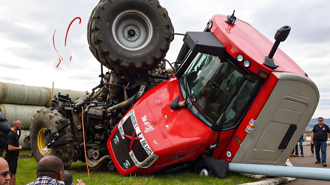 Unbelievable Tractor Fails Caught On Camera 2025 - YouTube