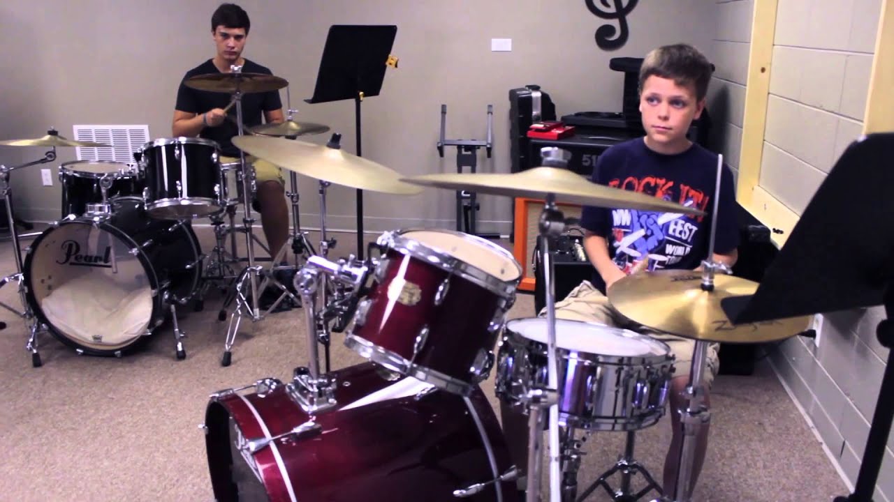 Tim Davis' Drum Student Recital - YouTube