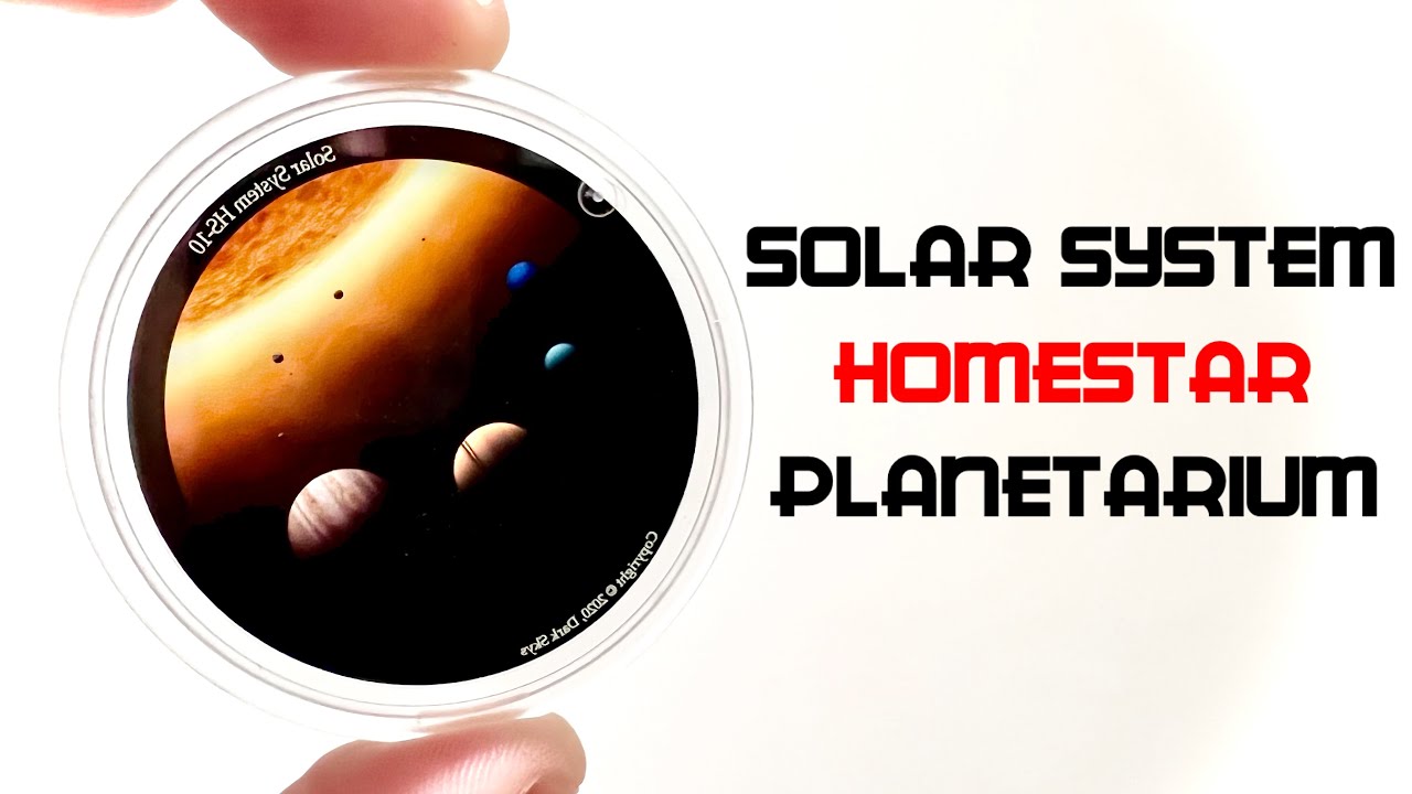 Solar System Disk for Homestar Flux by Miller Engineering - YouTube