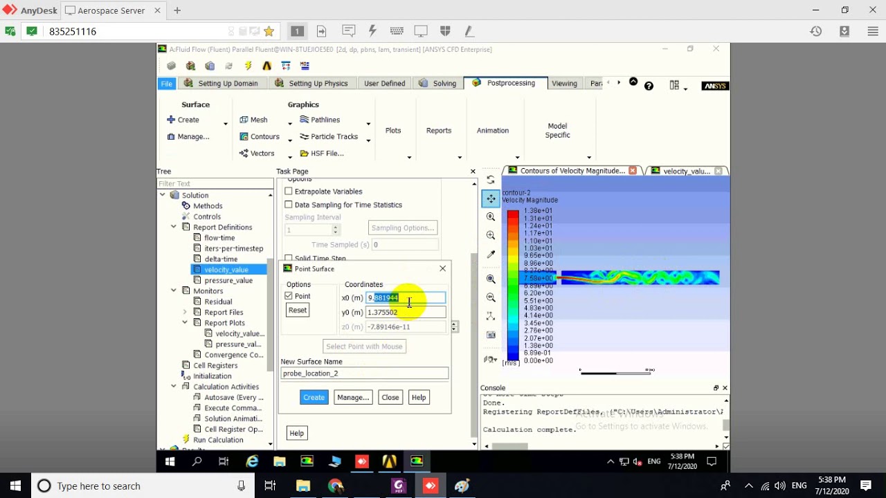 ANSYS Fluent Strouhal Number Calculation for 2D cylinder(#3 solution ...