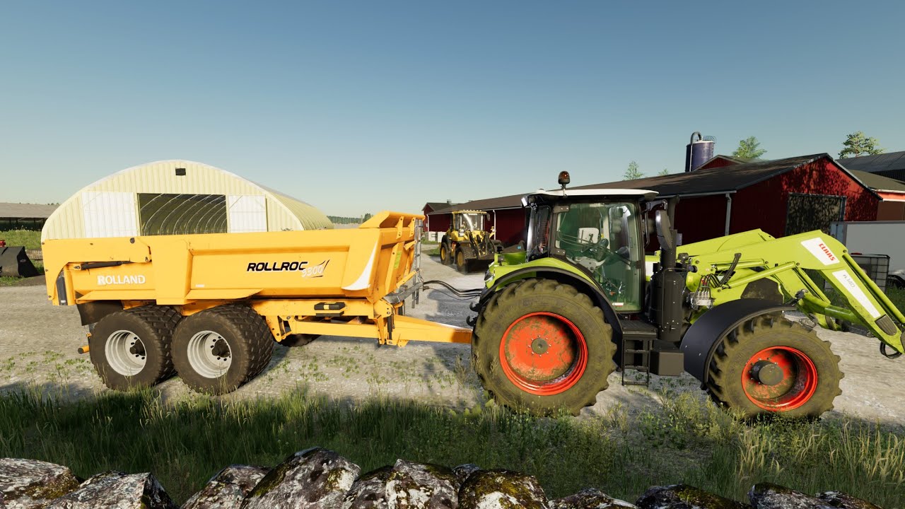 FS22 svenska | Sariola EP 7 Special mission | Leveling topsoil for ...