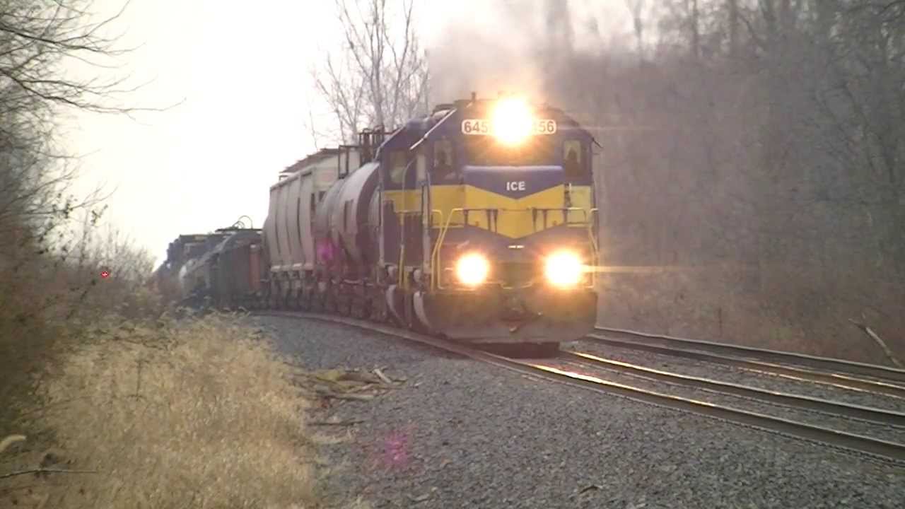 ICE Iowa Chicago & Eastern on CSX tracks heading north of Bellefontaine ...