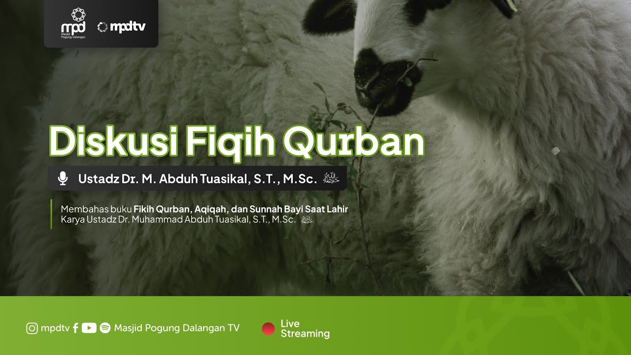 DISKUSI FIKIH QURBAN | Ustadz Muhammad Abduh Tuasikal | Fikih Qurban - YouTube