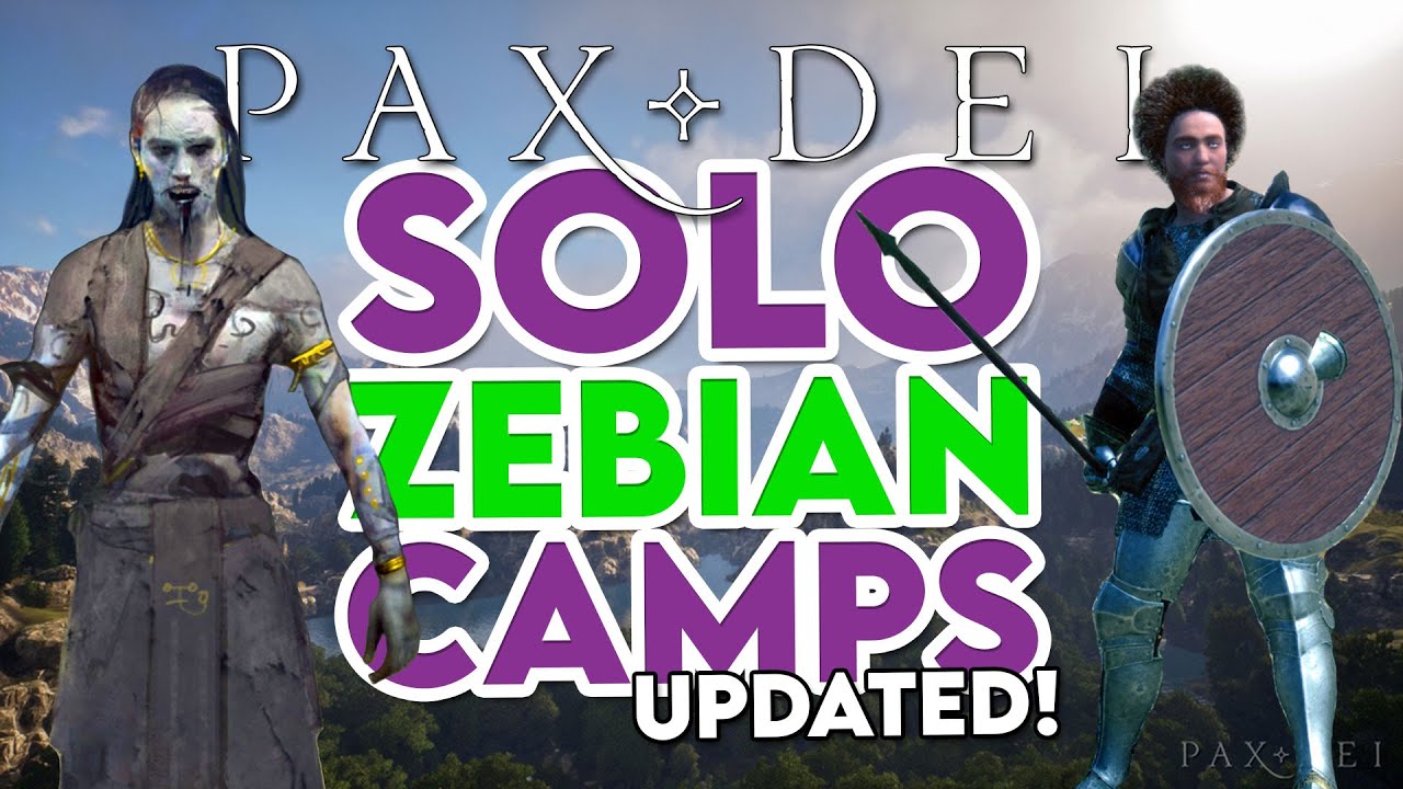 🔥 Soloing Zebian Camps [UPDATED] | Pax Dei Live Stream ⚔️💪 - YouTube
