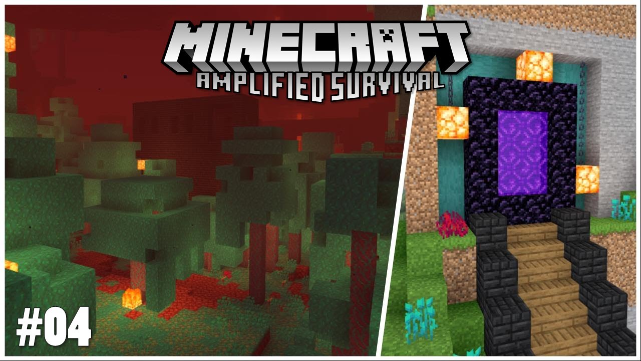 An Awesome Nether Spawn + Nether Portal Design | Minecraft 1.16.5 ...