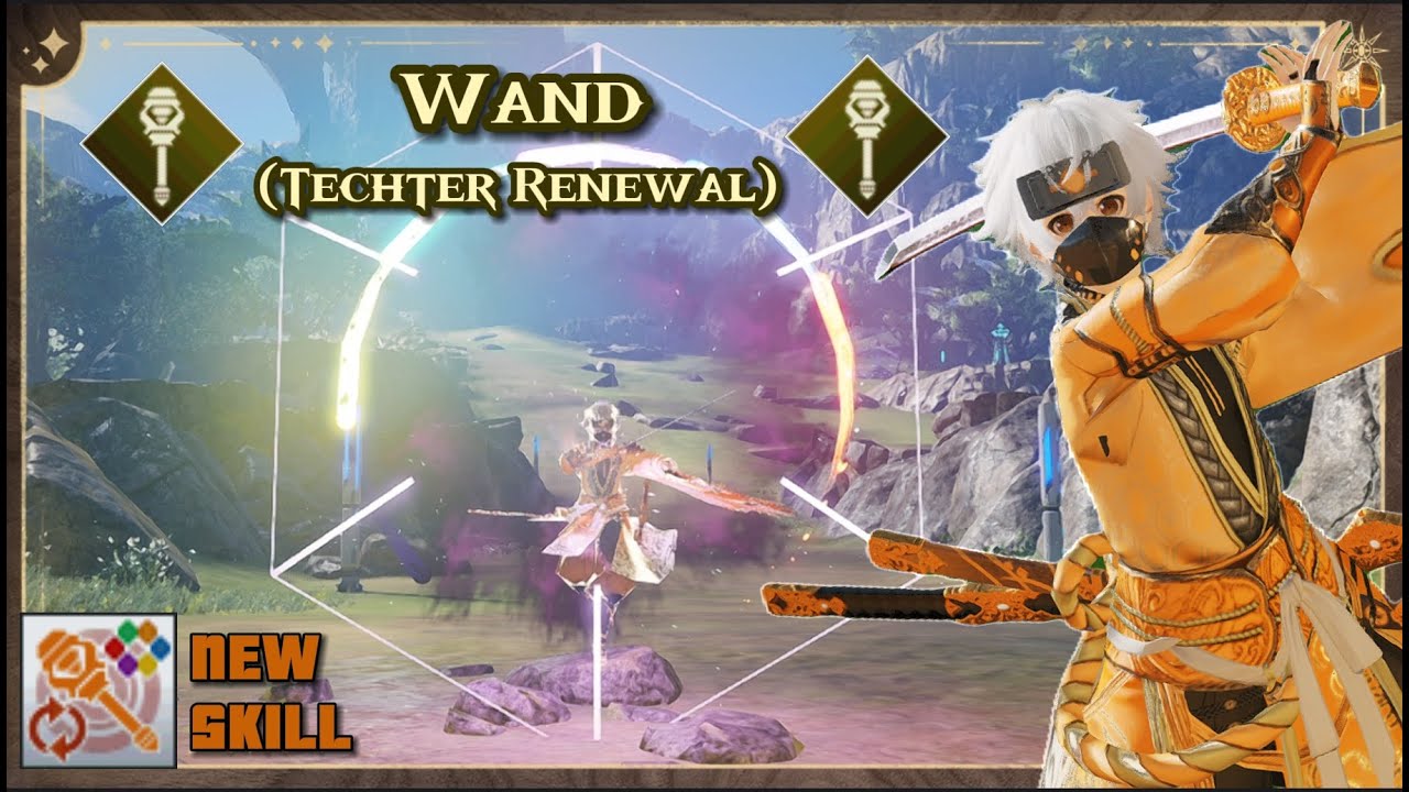 [PSO2NGS]: WAND / TECHTER RENEWAL - YouTube