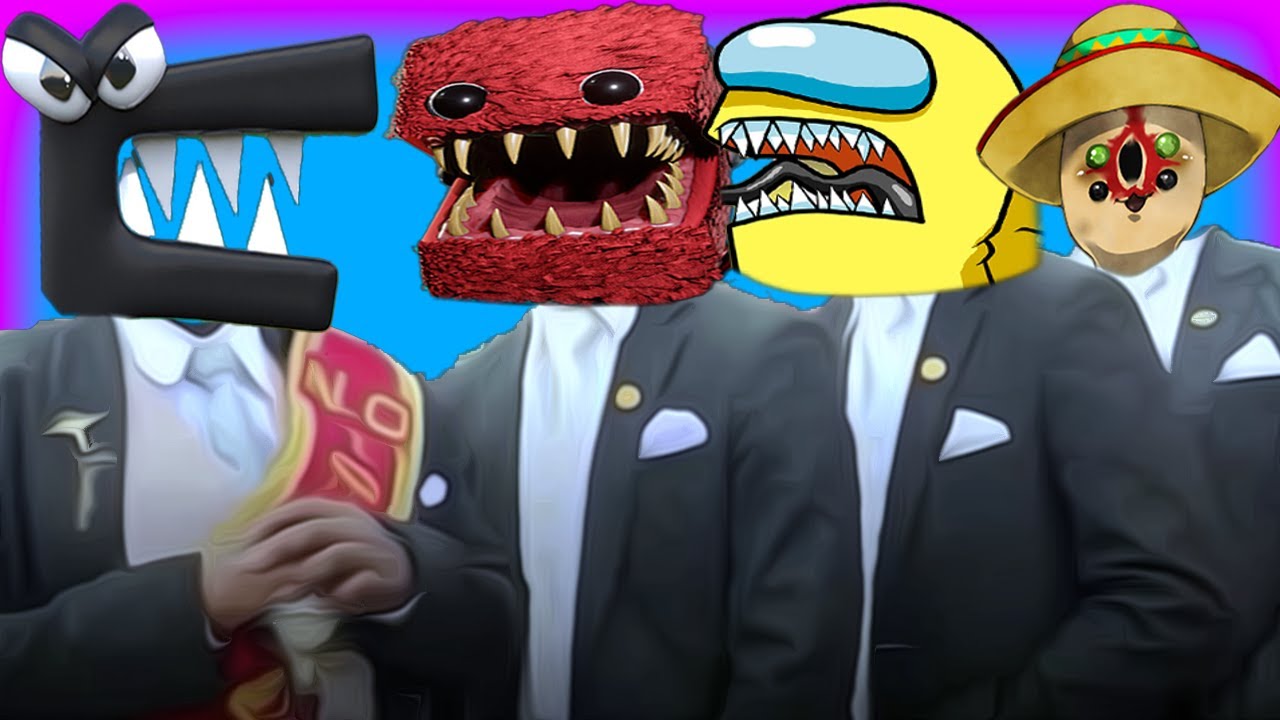 Alphabet Lore & Boxy Boo & Among Us & SCP 173 - Coffin Dance MEME ...