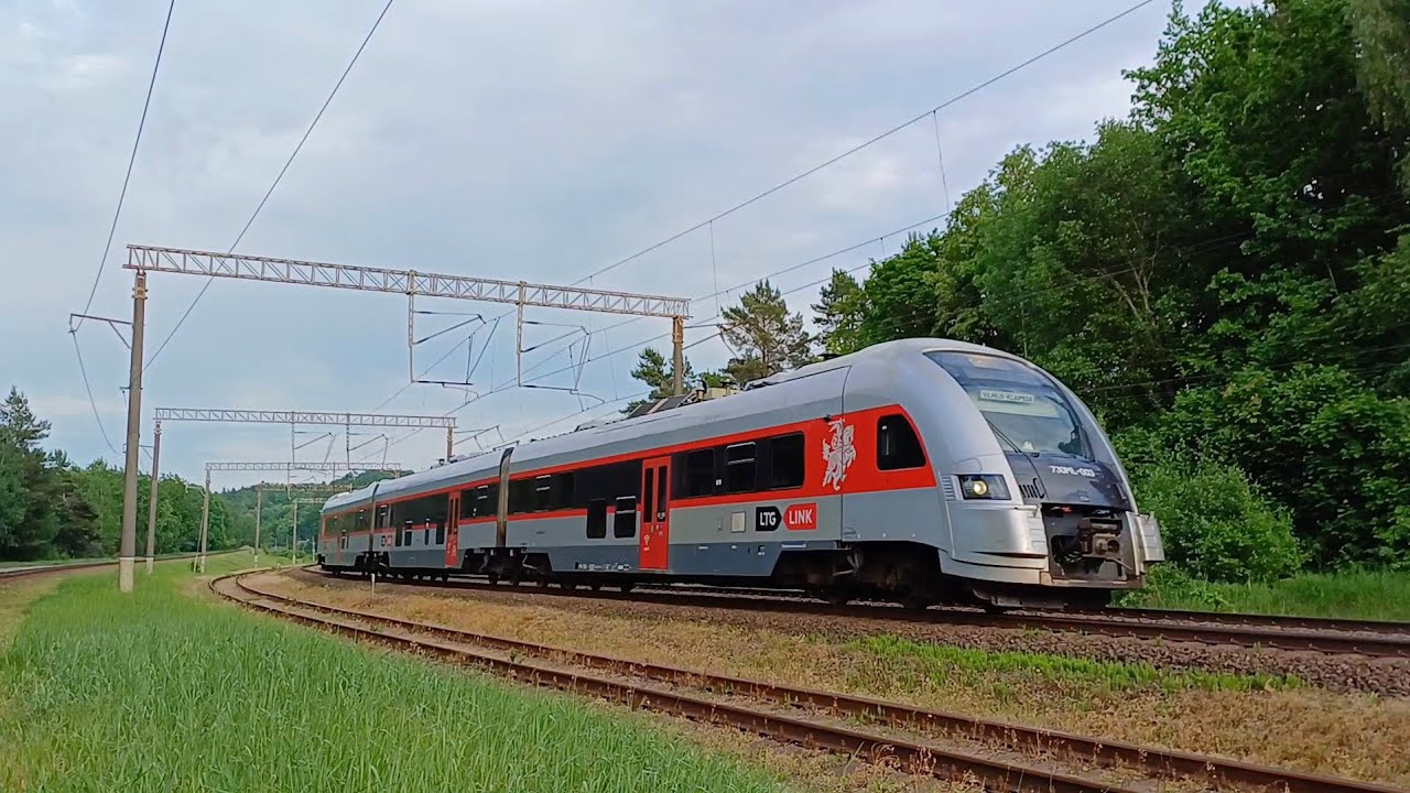LTG Link 730ML-003 on route Vilnius - Klaipeda - YouTube