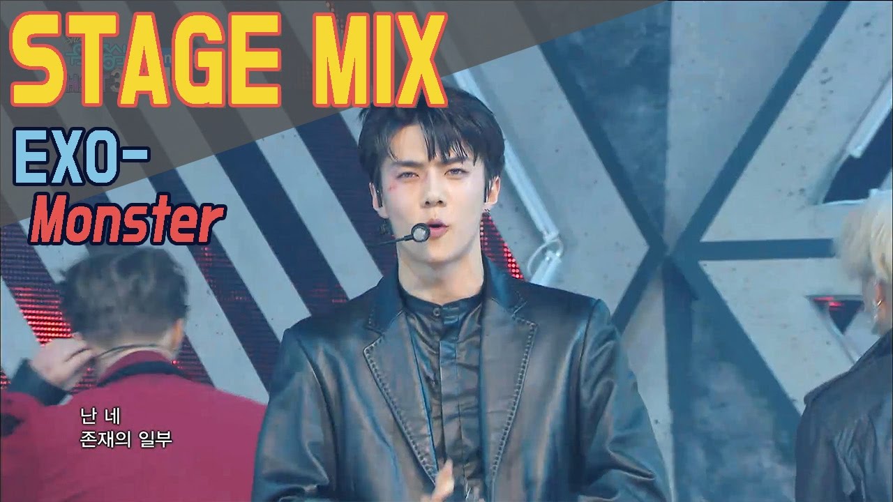 EXO - Monster @Show Music Core Stage Mix - YouTube
