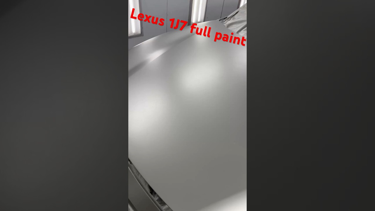 Lexus 1J7 full paint part 1#likeforfollow #automobile #oman - YouTube