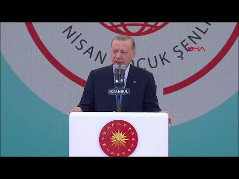 Cumhurbaşkanı Erdoğan 23 Nisan Etkinliğinde Konuştu