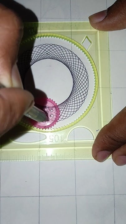 Spirograph unique art - YouTube