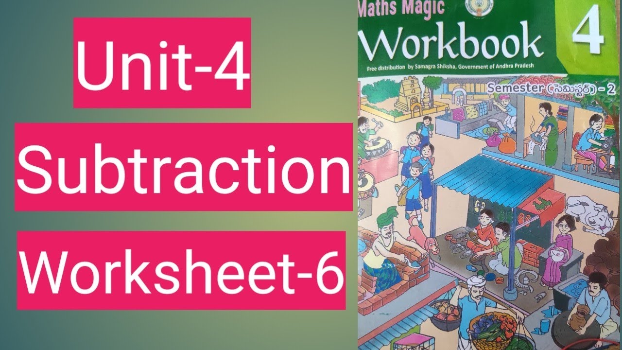 4th Class Maths Magic Workbook Semester 2 Unit 4 Subtraction 4th-class-maths-magic-workbook-semester-2-unit-4-subtraction
