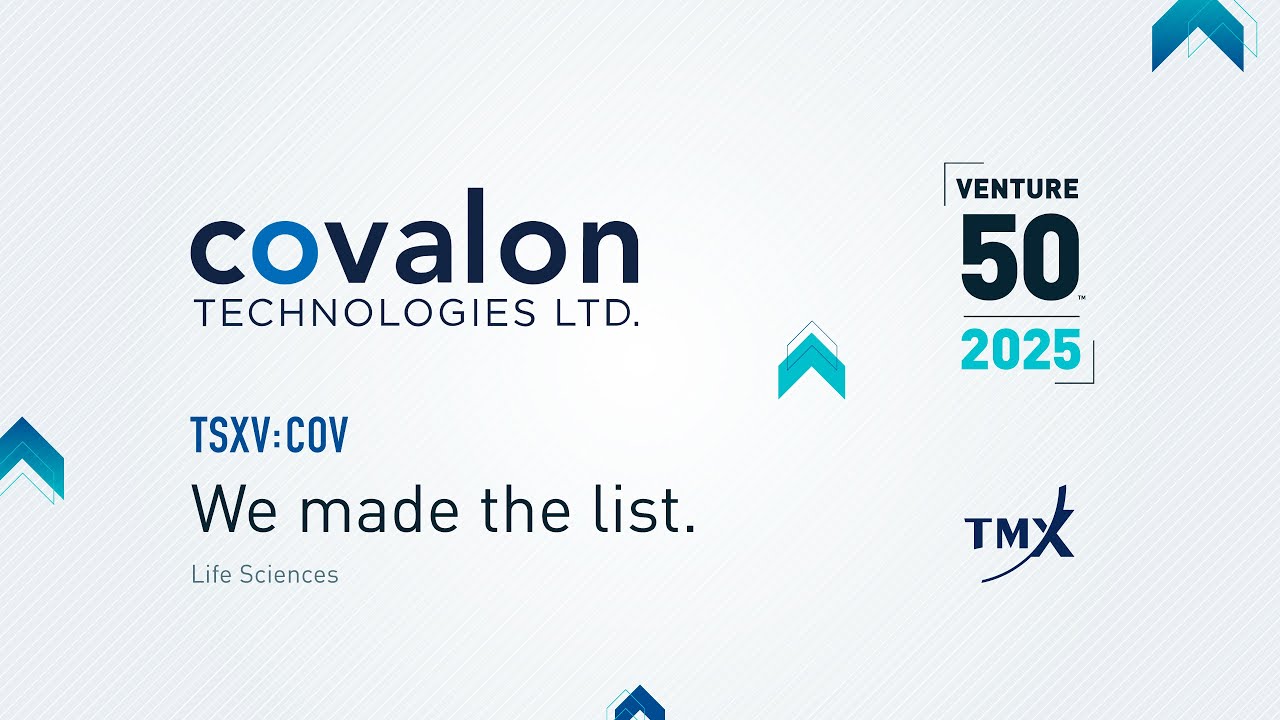 Covalon Technologies Ltd. (TSXV:COV) | 2025 TSX Venture 50™ - YouTube