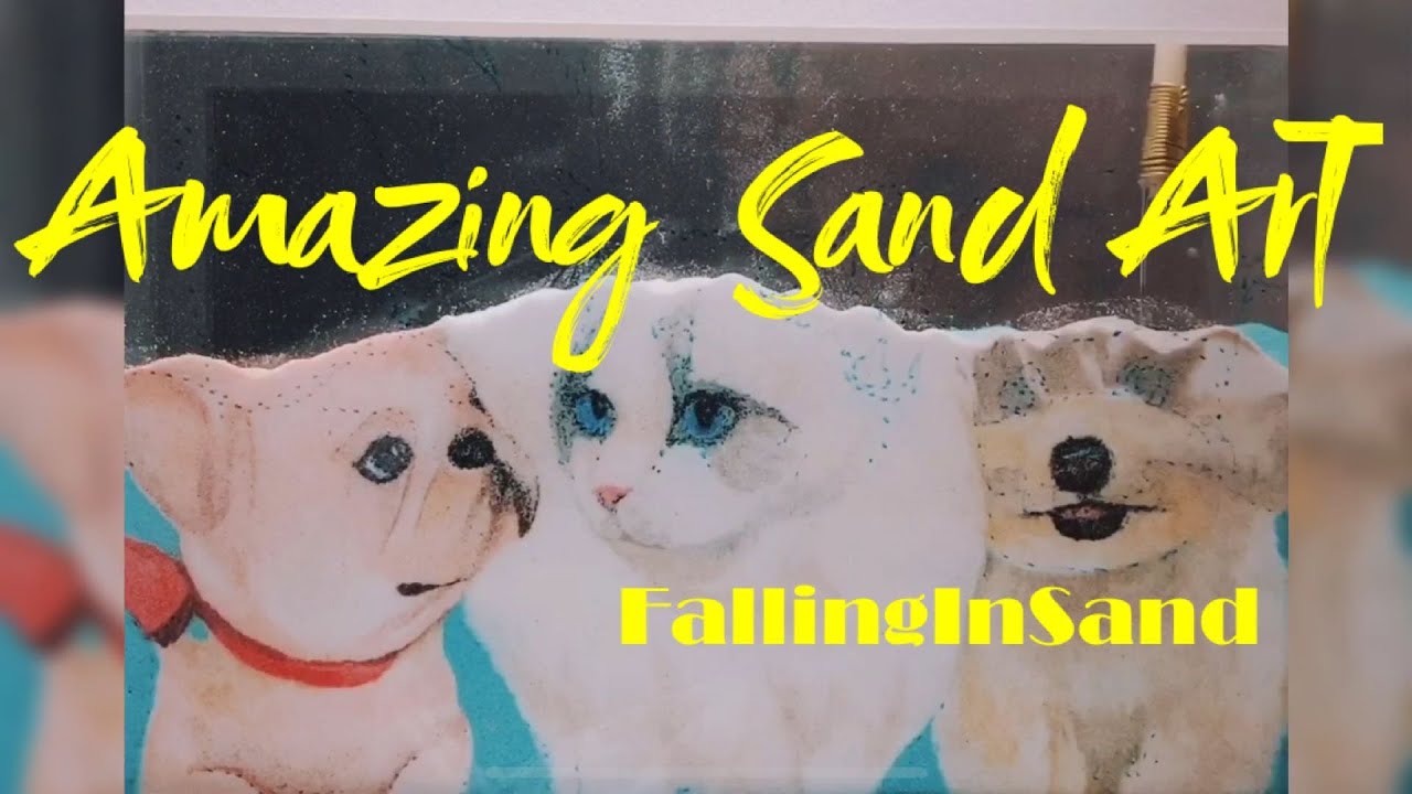 Relaxing Focus Sand Art For Deep Concentration Music, Peaceful Soothing ...