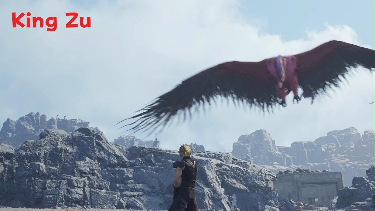 FINAL FANTASY VII REBIRTH King Zu! - YouTube