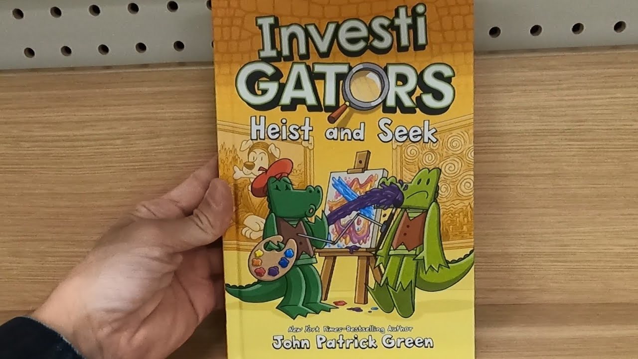 INVESTIGATORS HEIST AND SEEK JOHN PATRICK GREEN BOOK CLOSER LOOK ...