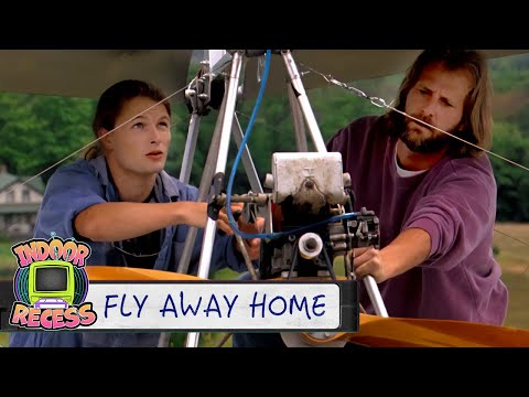 Building A Plane For The Geese | Fly Away Home | Indoor Recess