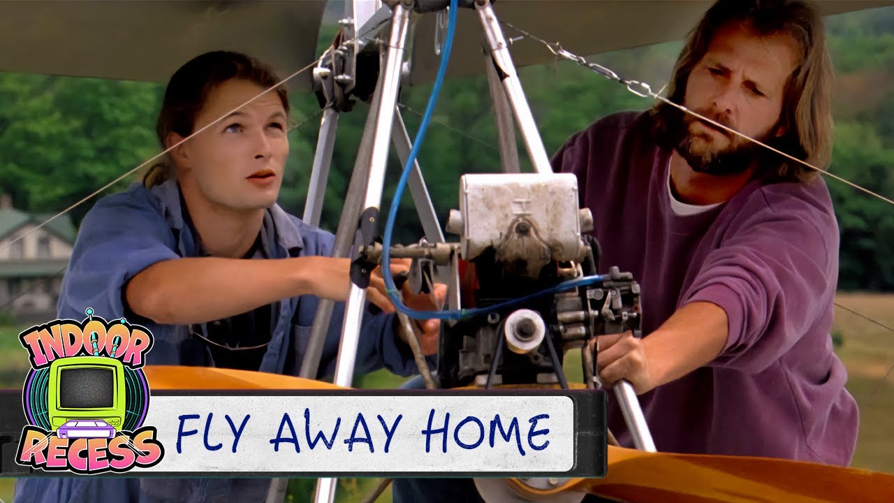 Building A Plane For The Geese | Fly Away Home | Indoor Recess - YouTube