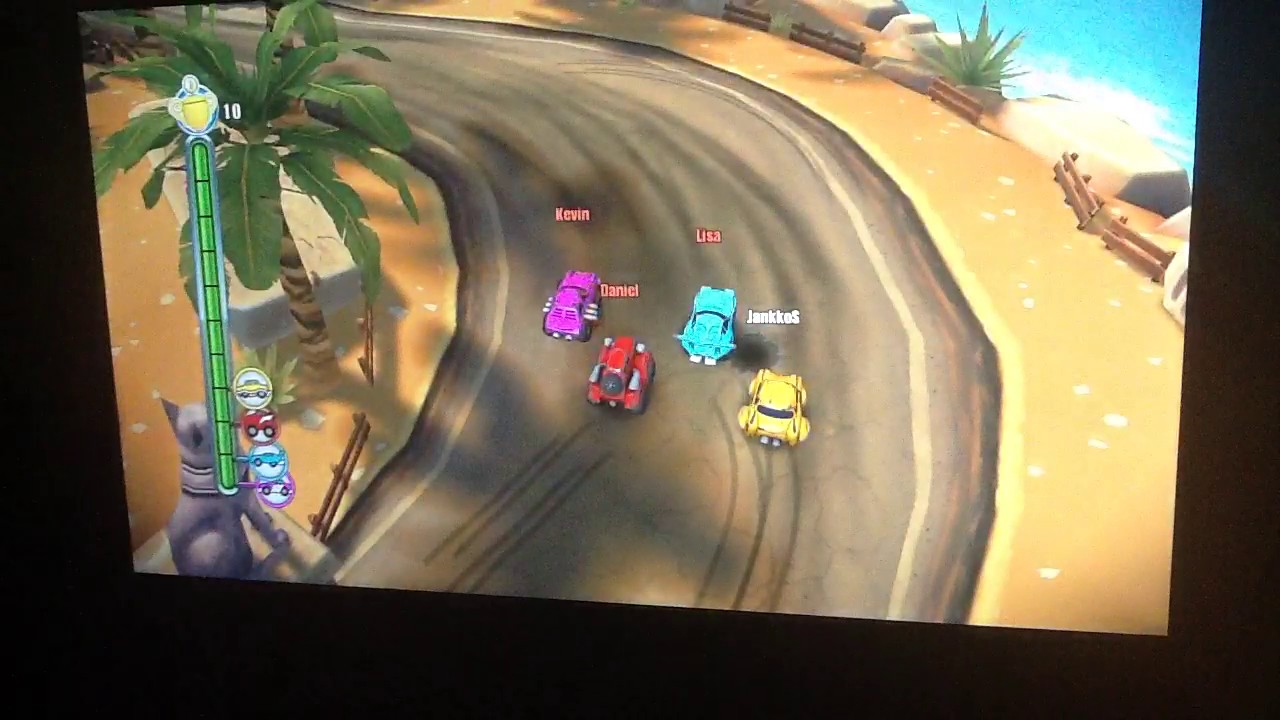 TNT Racers PS3 Gameplay Demo - YouTube