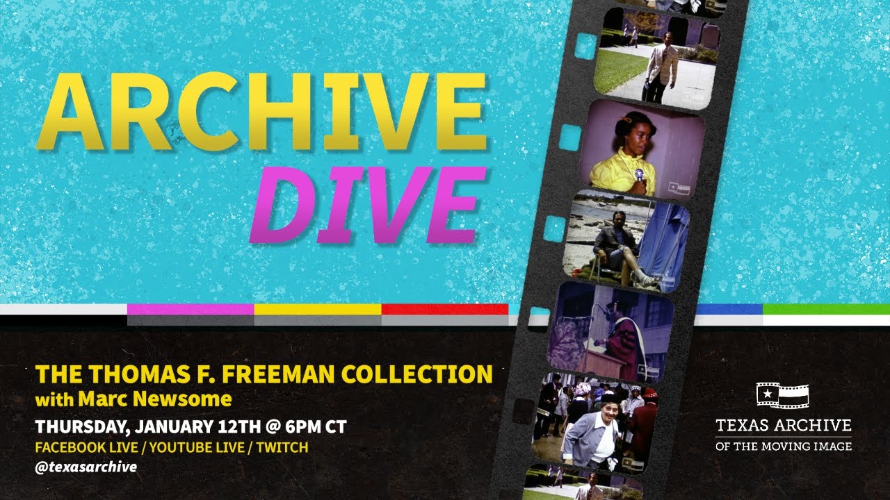Archive Dive: The Thomas F. Freeman Collection w/ Marc Newsome - YouTube