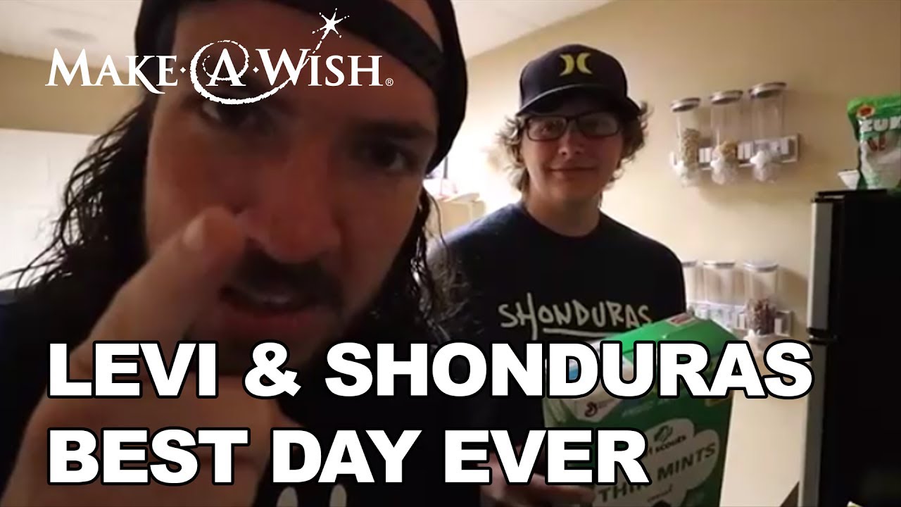 Levi’s Best Day Ever with Shonduras | Make-A-Wish Central & South Texas ...