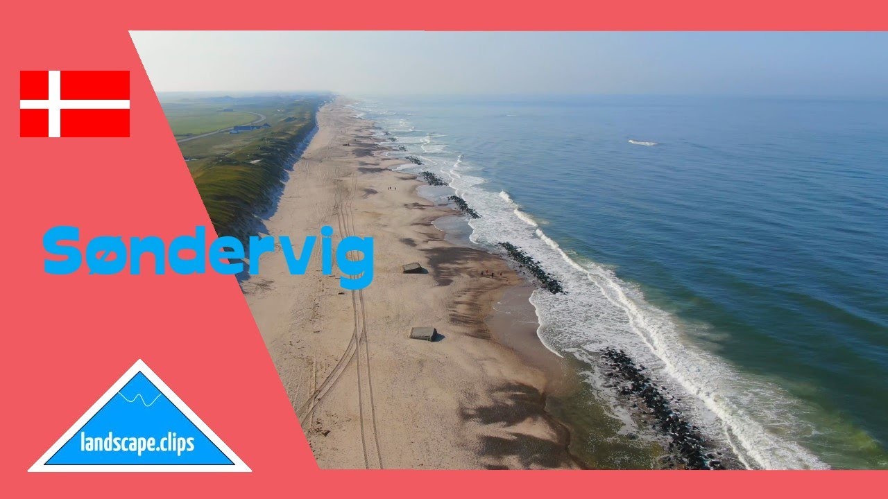 Ringkøbing Fjord - Søndervig - Beach - Denmark - 4k - YouTube