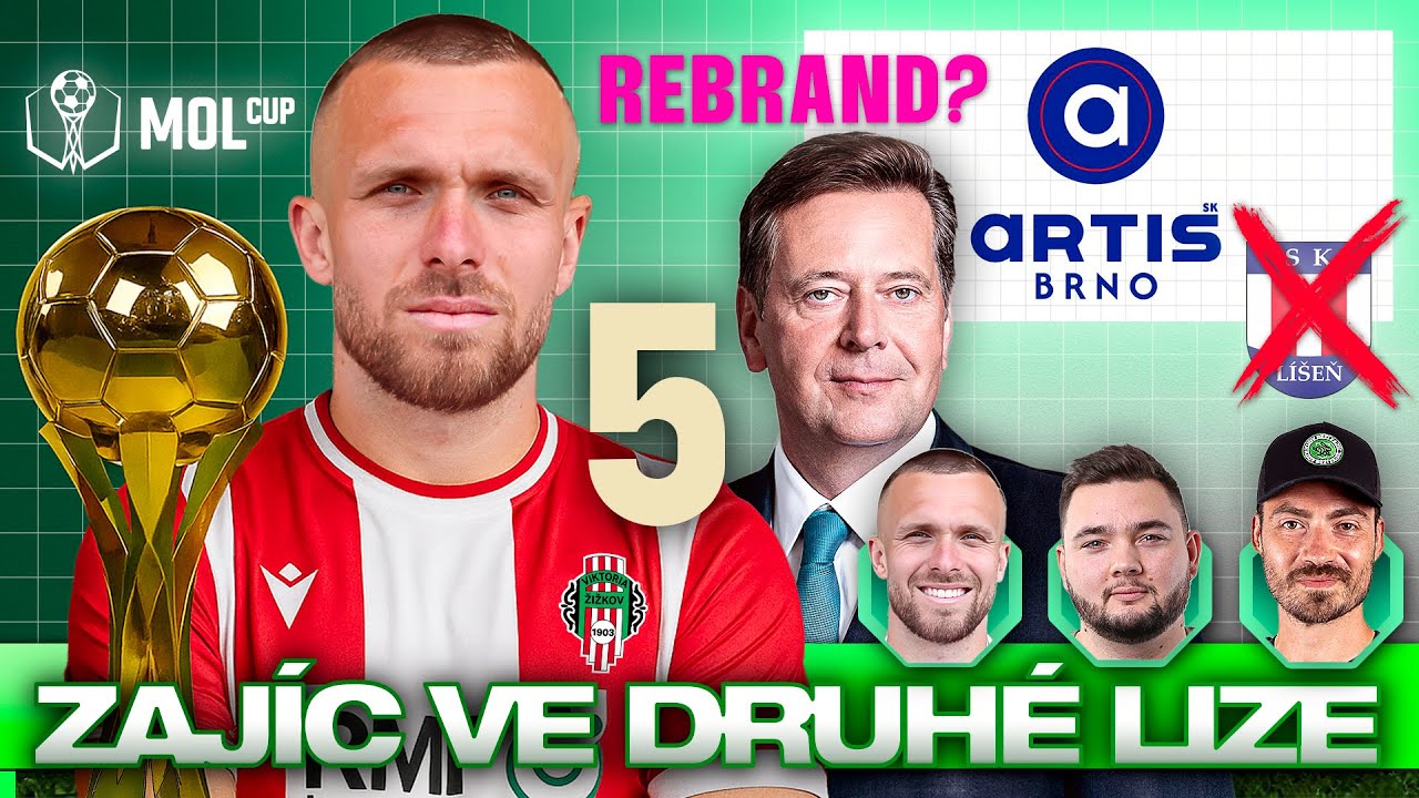 ZAJÍC VE DRUHÉ LIZE #52 | Konec LÍŠNĚ! Co je Artis Brno?! MOL Cup a ...