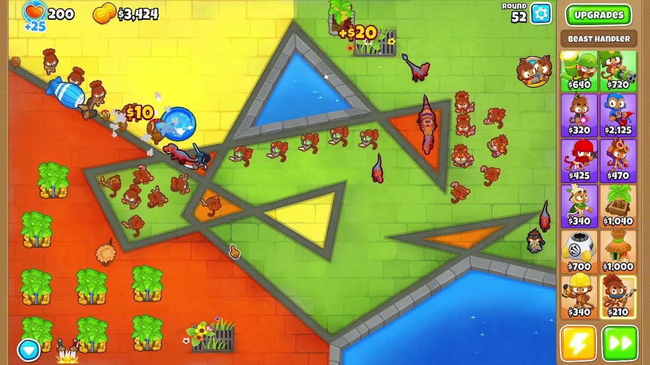 BTD6 all beast handler tier 5's - YouTube