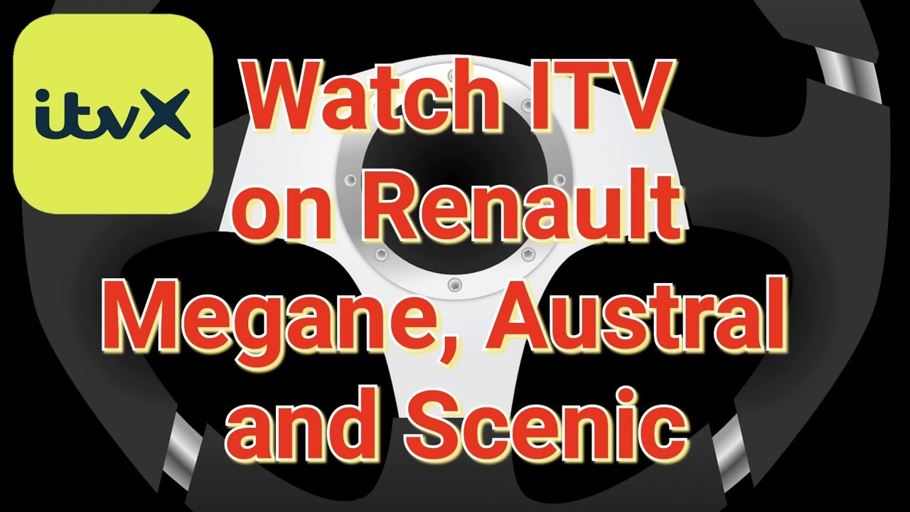 Watch ITV X on Renault OpenR link infotainment system android screen ...