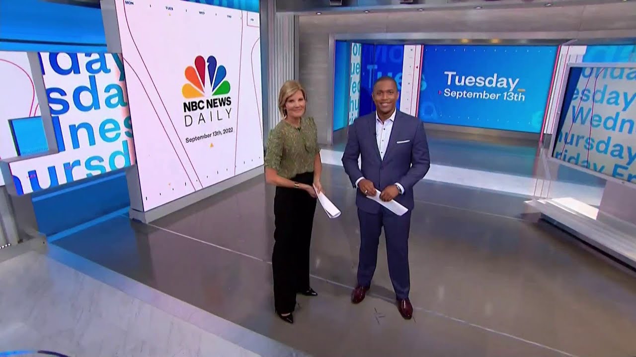 HD | NBC News Daily West - Headlines and Open - September 13, 2022 ...