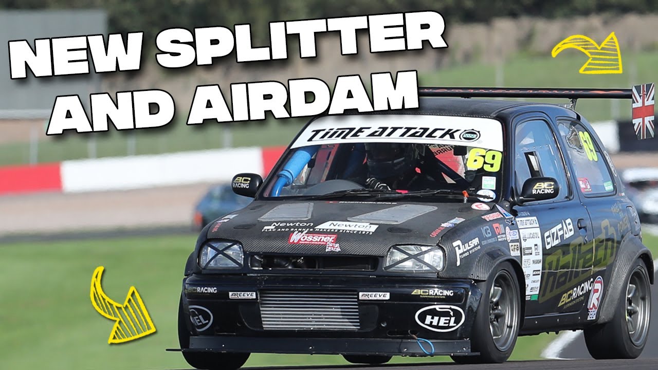NEW SPLITTER & AIRDAM - TIME ATTACK AERO FABRICATION - YouTube