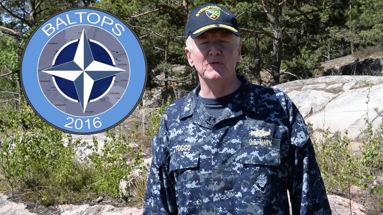 BALTOPS 2016: GENERAL(?) James Foggo III - YouTube