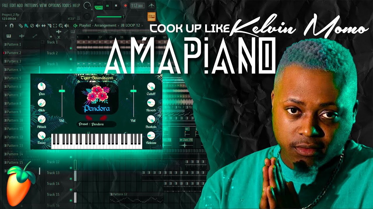 How To Make Soulful Amapiano Using Pandora VST 2023 | Kelvin Momo Cook ...