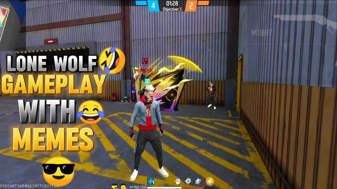 LONE WOLF GAMEPLAY WITH MEMES 😂 | 1 V 1 | 92% Headshot Rate | Vivo Y50 ...