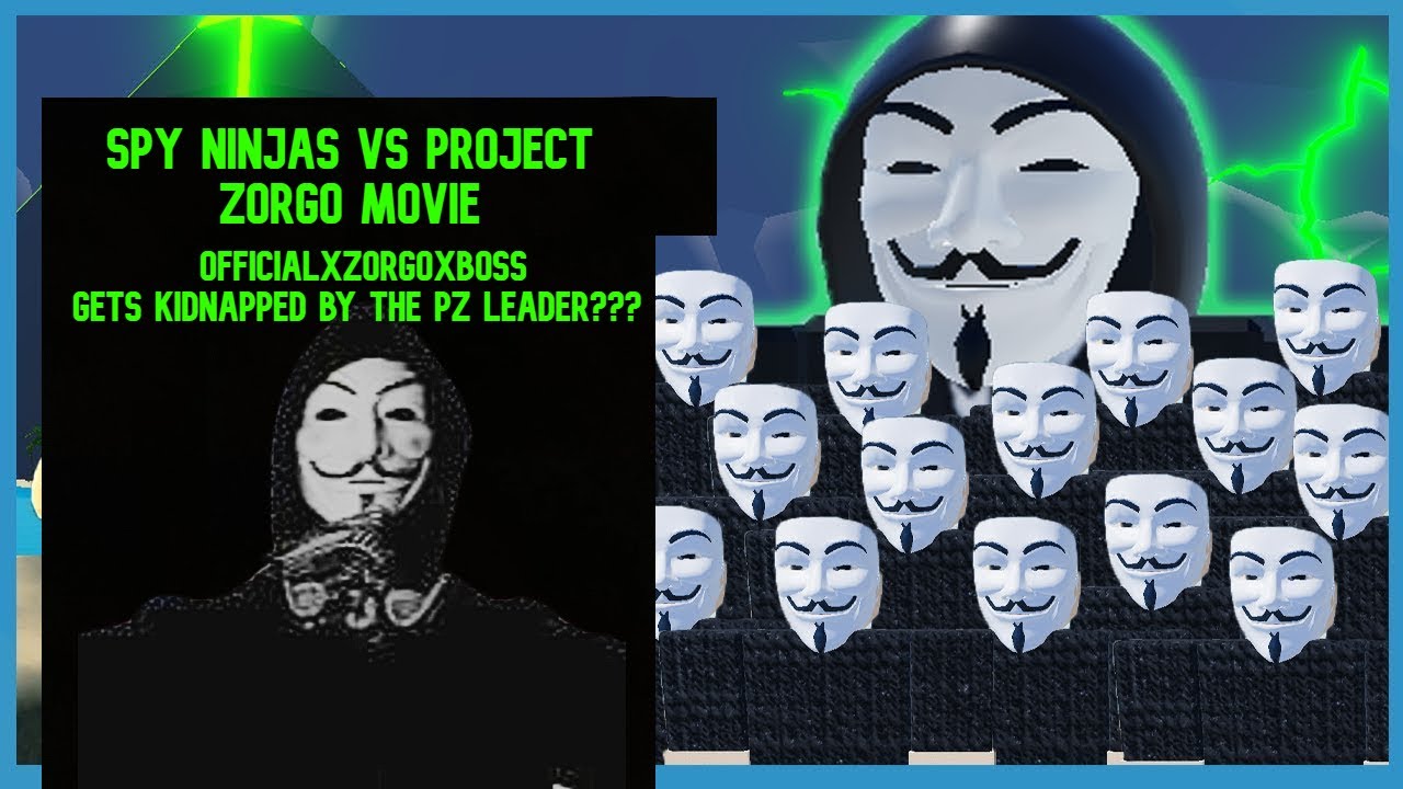 [SPY NINJAS VS PROJECT ZORGO MOVIE] Official gets Kidnapped by the PZ ...