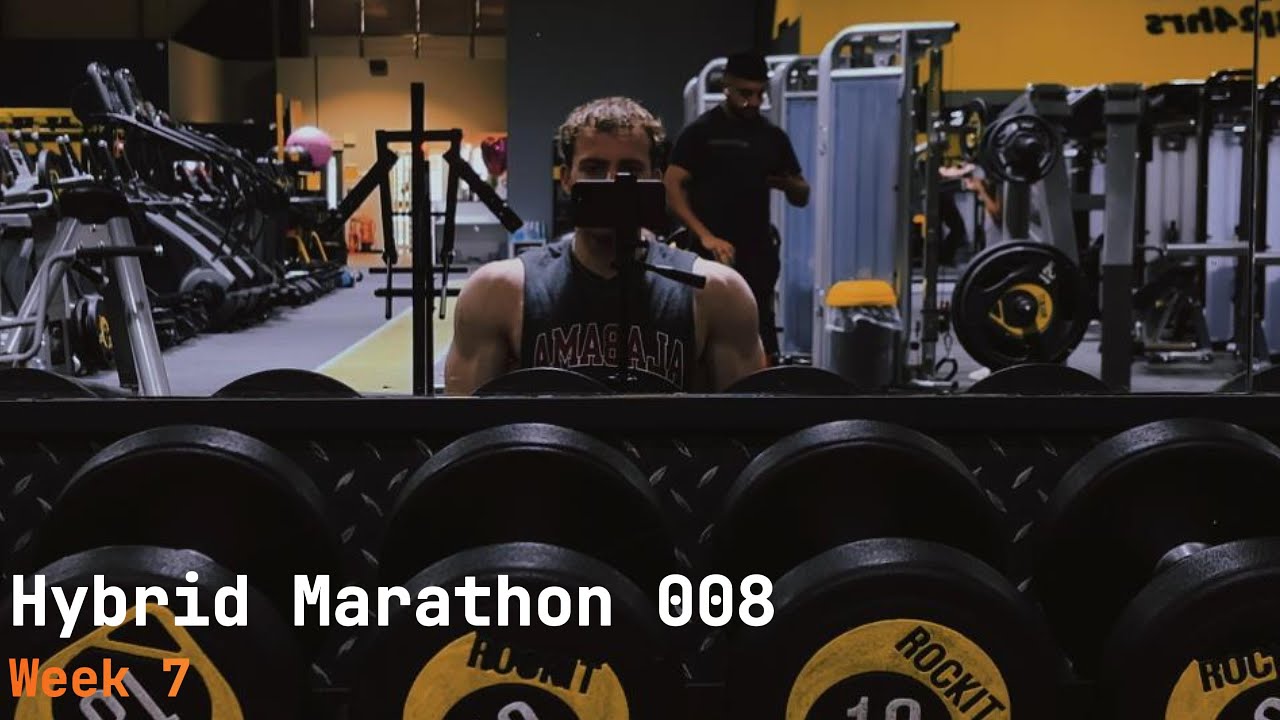 Double Training Day | Week 7 | Hybrid Marathon 008 - YouTube