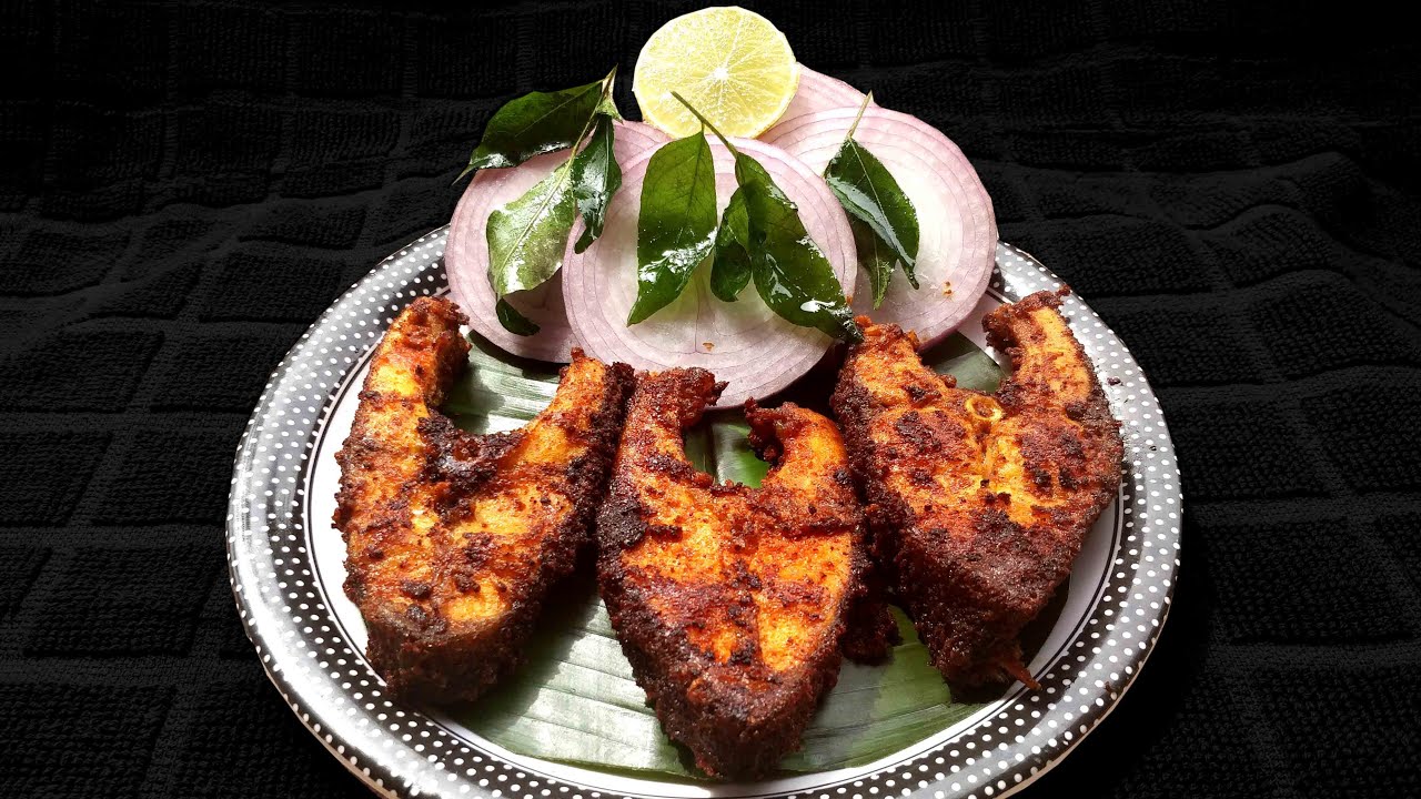 സിൽവർ ആവോലി പൊരിച്ചത് / POMFRET FRY IN KERALA STYLE / AVOLI PORICHATHU ...