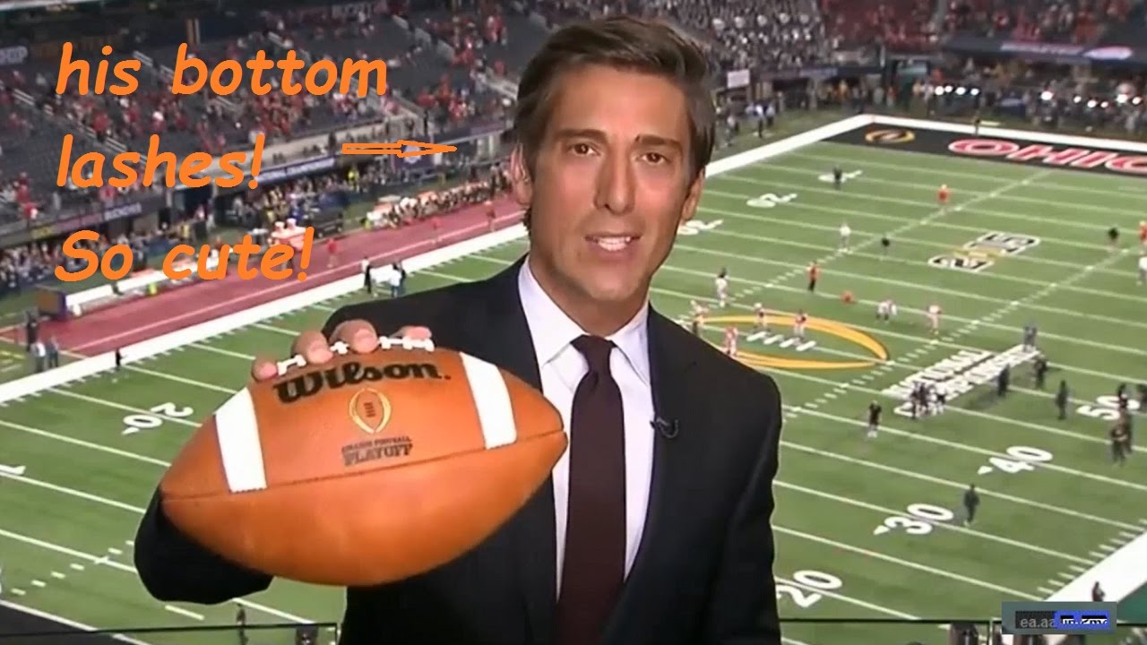 DAVID MUIR, Football Theme Clips - YouTube