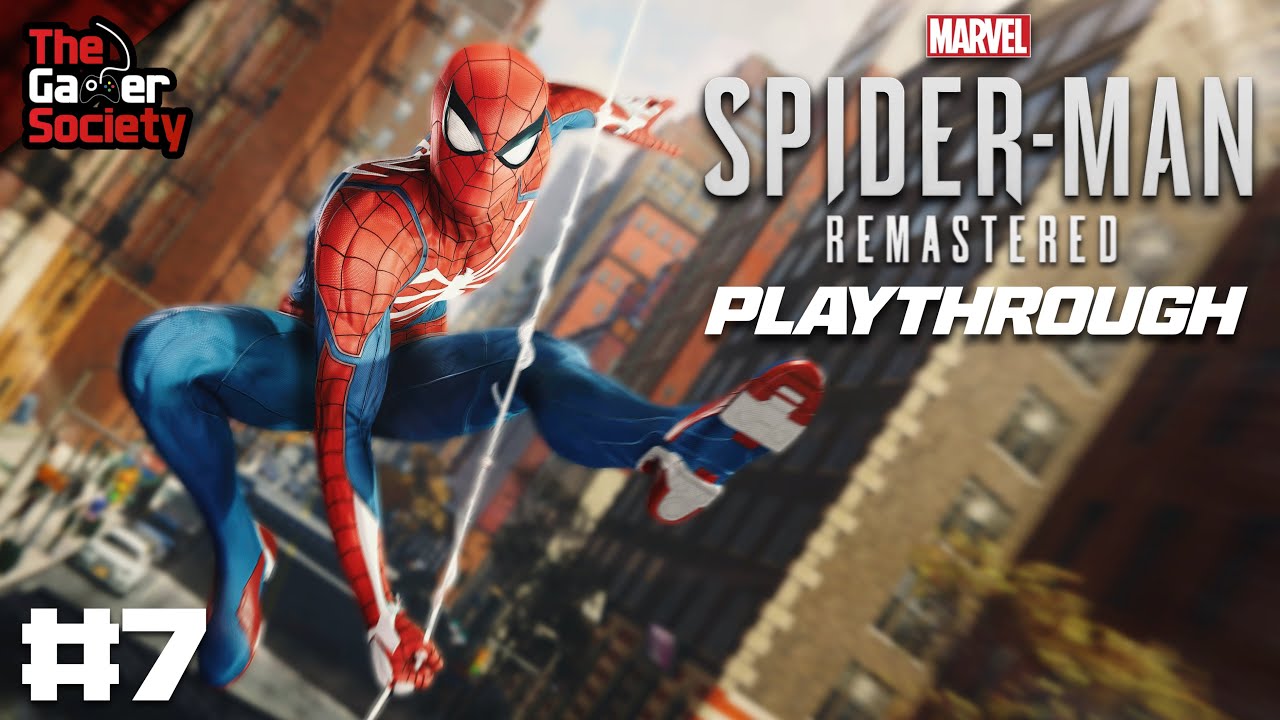 SPIDER-MAN REMASTERED | REACHING 100% OF BASE GAME - VII - 7! - YouTube
